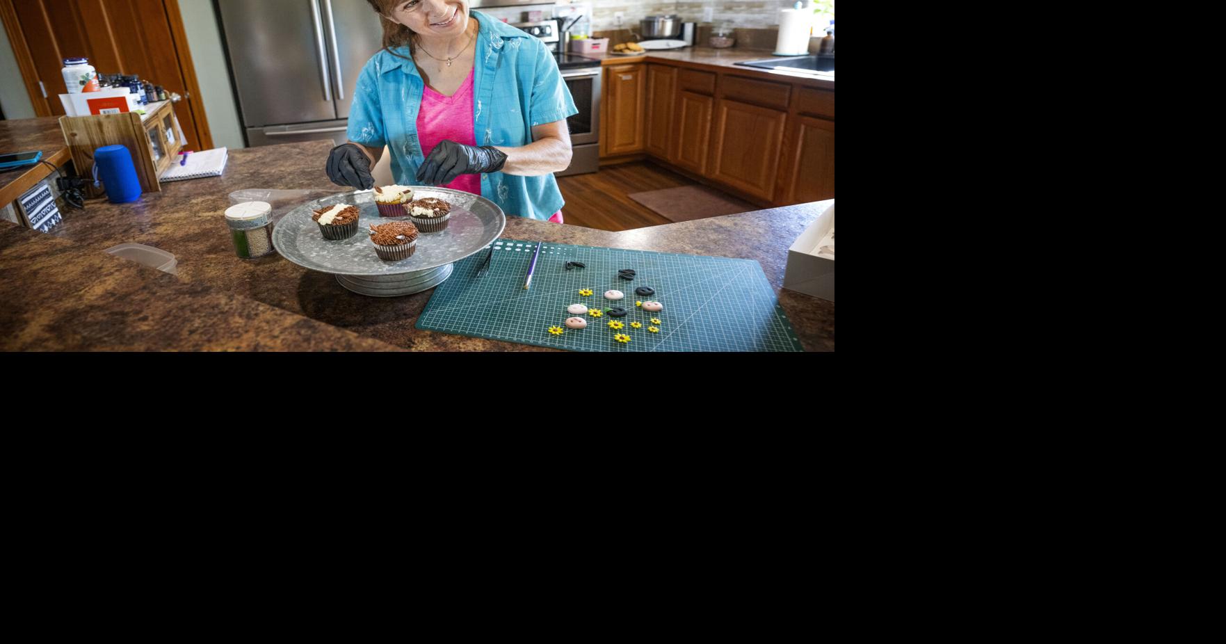 Touchet's The Baking Cowgirl LLC is best known for cute cow cupcakes ...