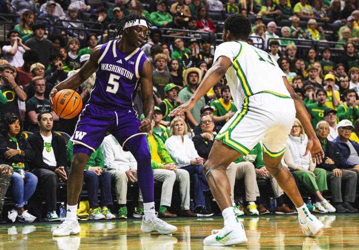 Washington Husky men suffer brutal loss to Oregon in regular-season ...