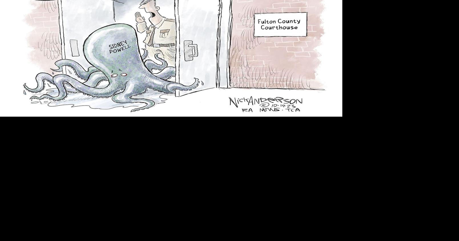 Editorial Cartoon: Nick Anderson (Oct. 24, 2023) | Cartoons | union ...
