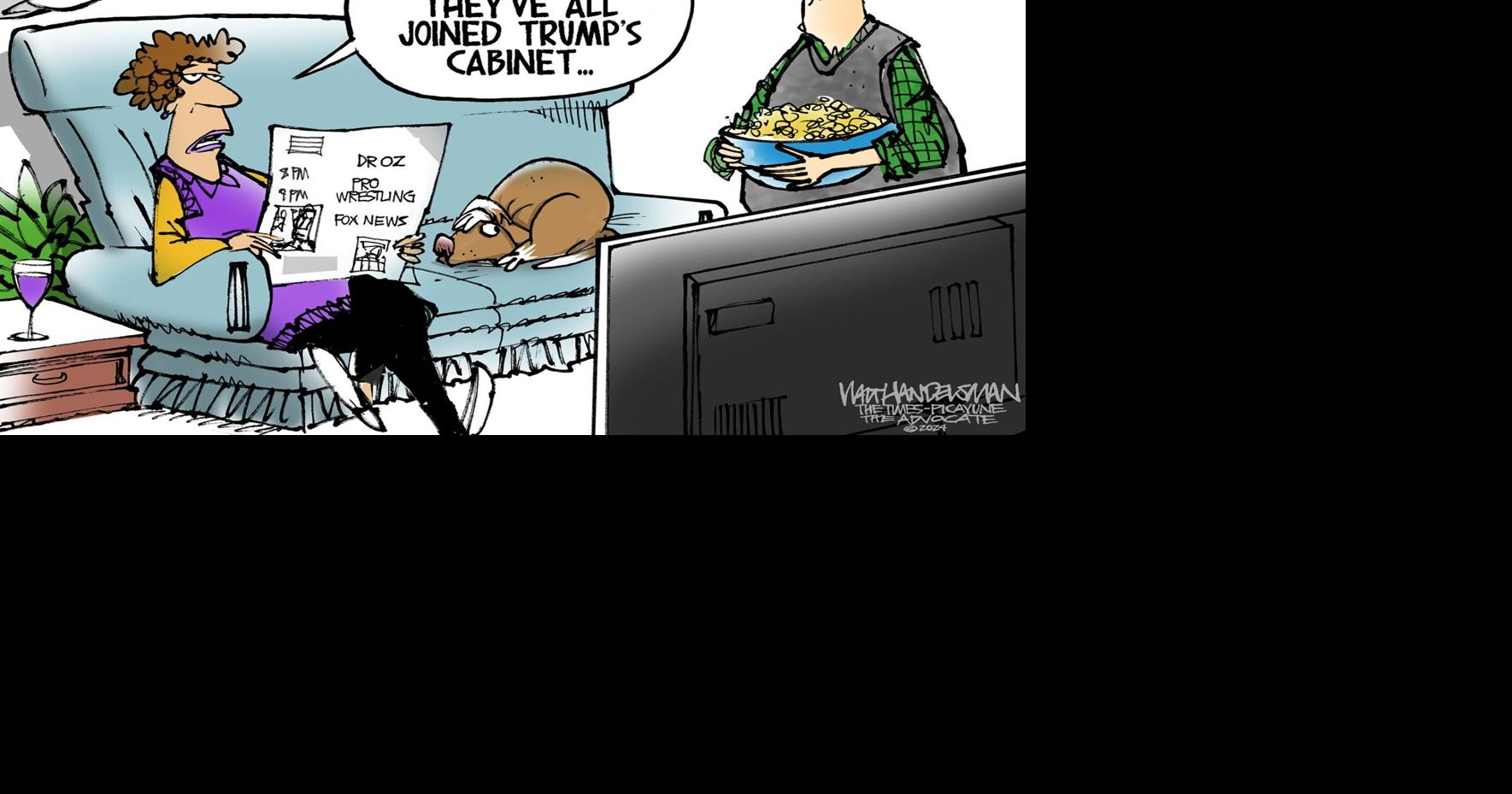 Editorial Cartoon: Walt Handelsman (Nov. 30, 2024) | Cartoons | union ...