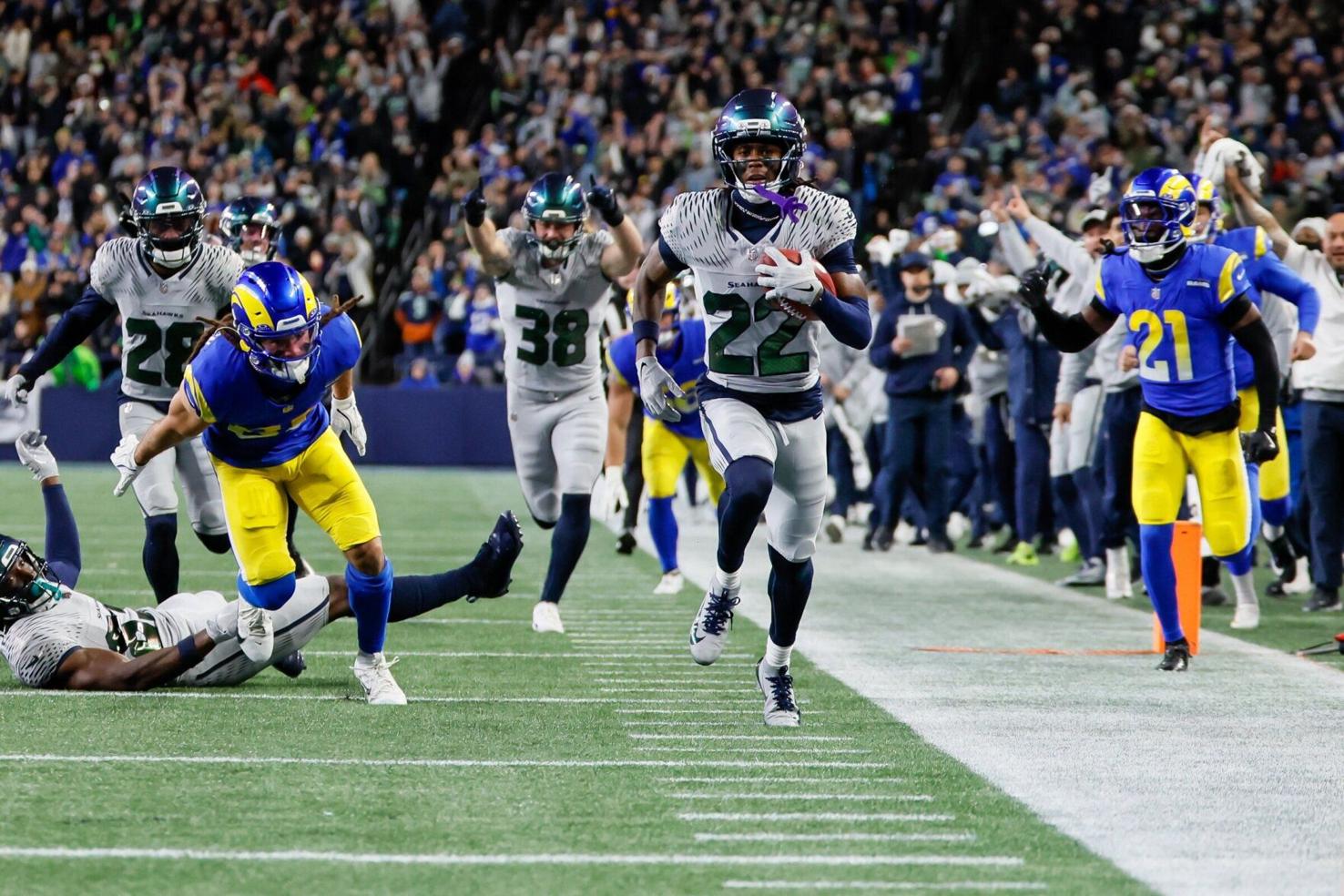 Rashid Shaheed’s punt-return TD sets stage for Seahawks’ comeback ...