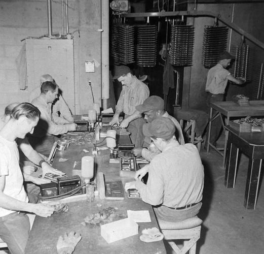 From the Vault: New license plate factory — 1957 | Local Columnists ...