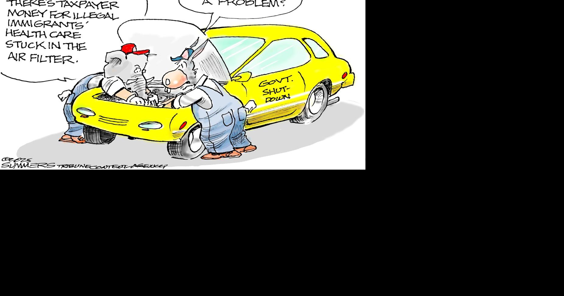 Editorial Cartoon: Dana Summers (Oct. 11, 2025) | Cartoons | union ...