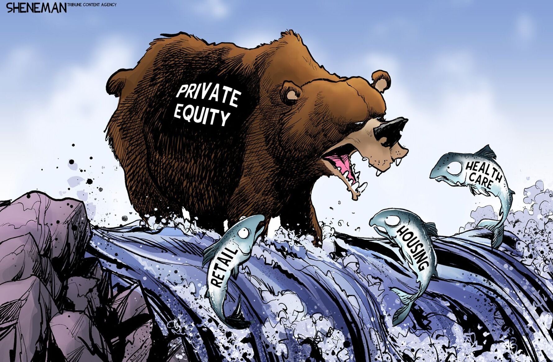 Editorial Cartoon: Drew Sheneman (Jan. 10, 2026) | Cartoons | union ...