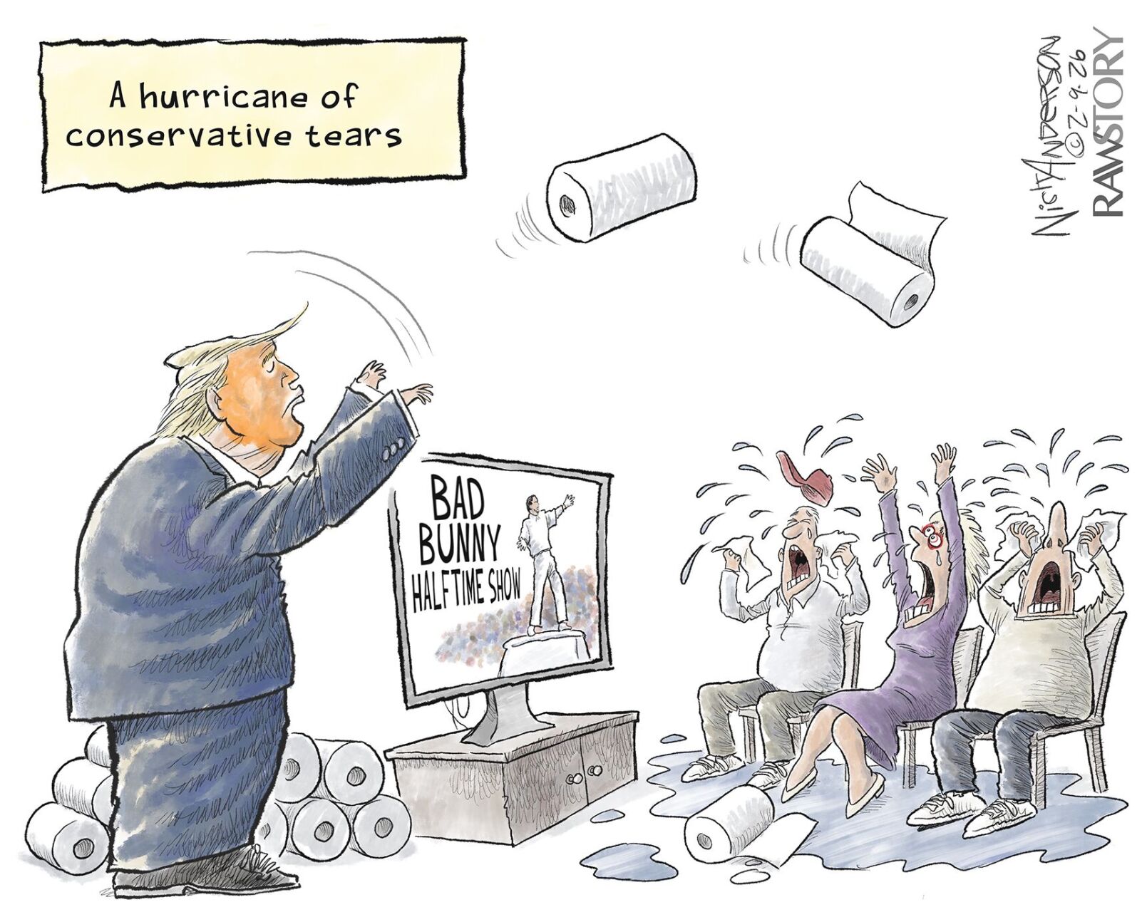 Editorial Cartoon: Nick Anderson (Feb. 9, 2026) | Cartoons | union ...