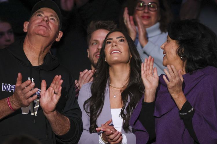 Photos: Kelsey Plum’s jersey retired at UW | University Of Washington ...