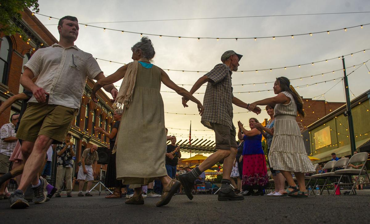 Moving to the music: Photos capture Contra dancing in Walla Walla ...