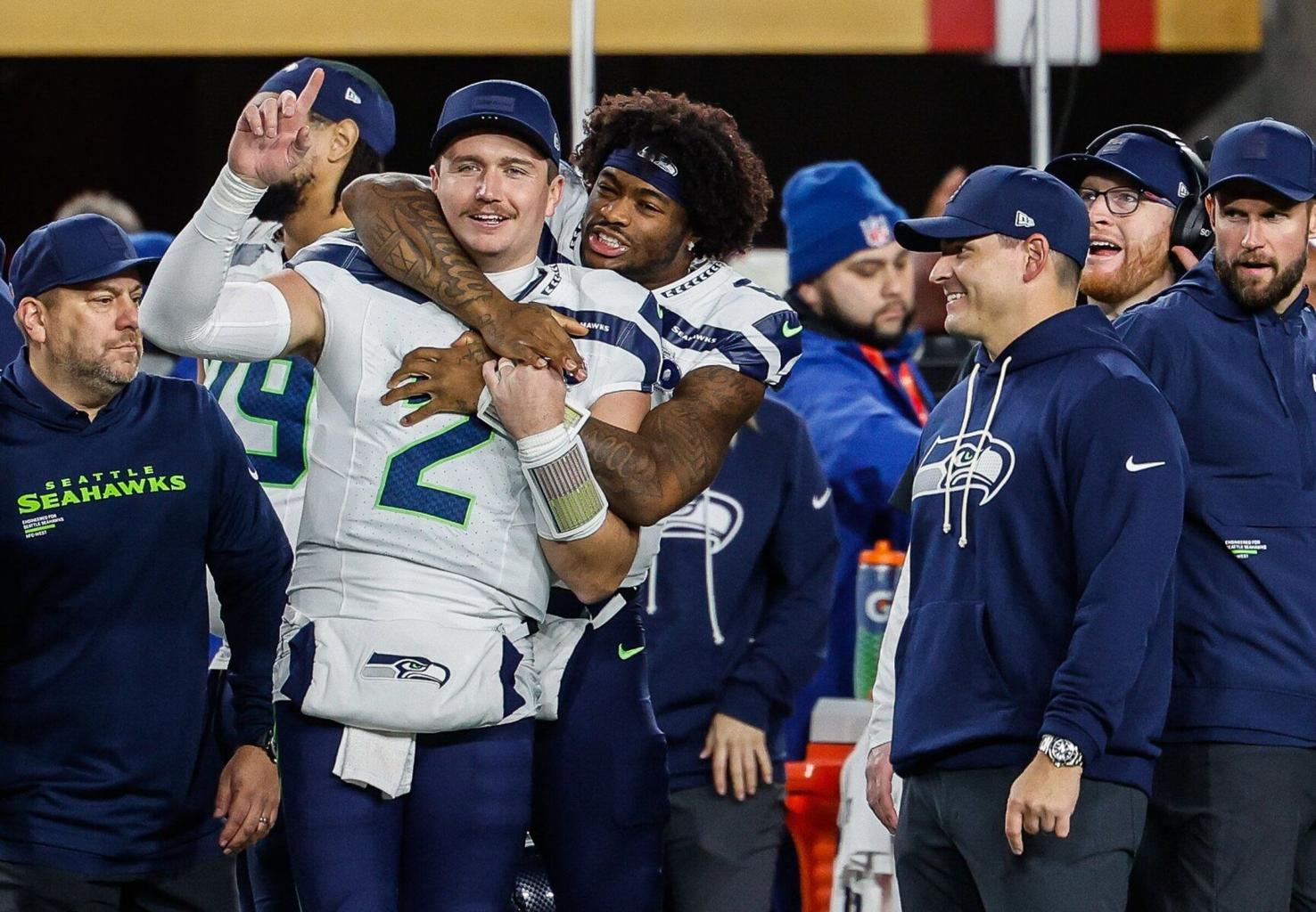 Where Seahawks sit in NFL power rankings heading into playoffs ...