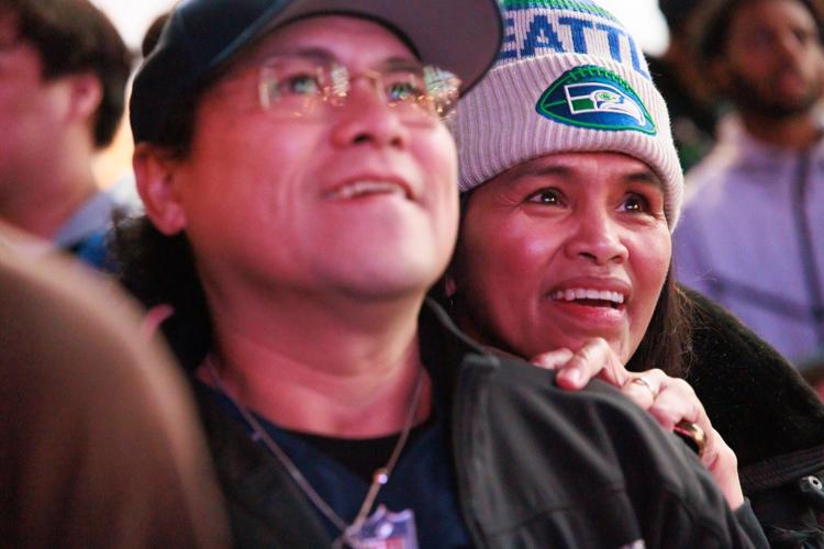 Photos: Fans react to Seattle Seahawks win in Super Bowl LX | Seahawks ...