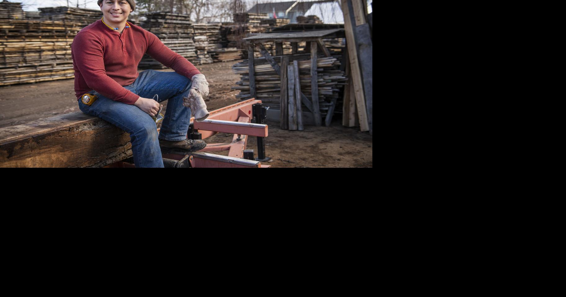 Joe Jensen enjoys the discovery of crafting with wood | 39 Under 39 ...