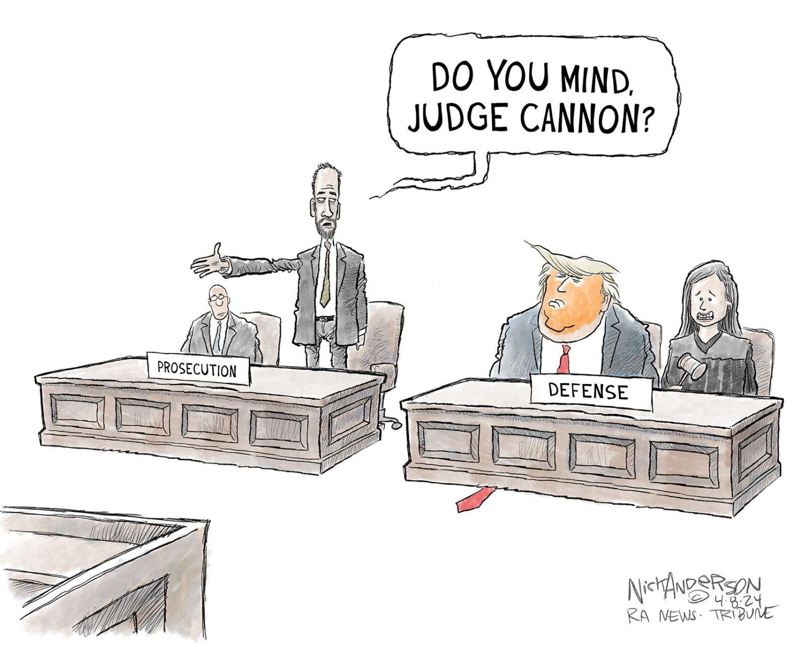 Editorial Cartoon: Nick Anderson (April 12, 2024) | Cartoons | union ...