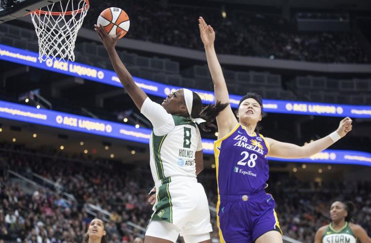Skylar Diggins-Smith dazzles in debut, but Storm fall to Sparks in WNBA ...
