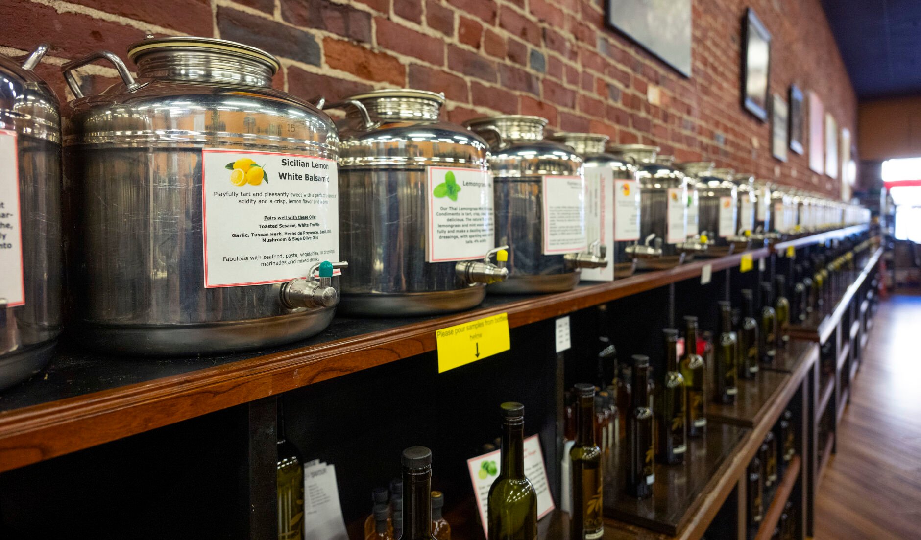 Veronica Hosfeld of D'Olivo Tasting Bar pours knowledge, flavor into ...