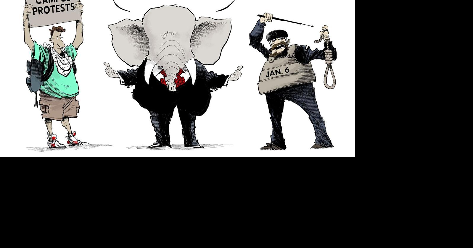 Editorial Cartoon: Drew Sheneman (May 11, 2204) | Cartoons | union ...