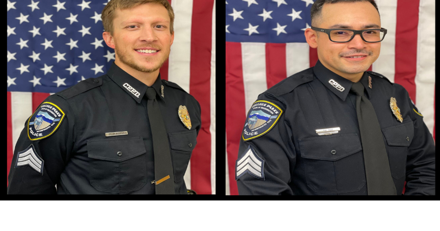 College Place Police Department promotes two sergeants | News | union ...