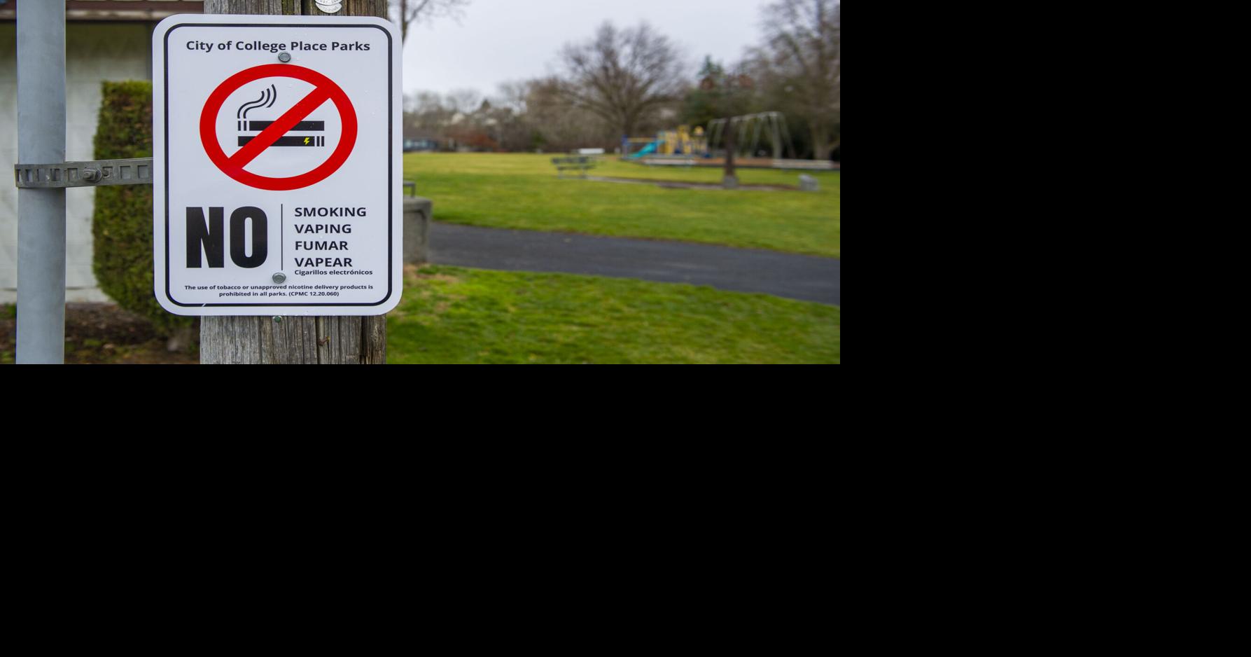 Smoking, vaping banned at events with permit from College Place ...