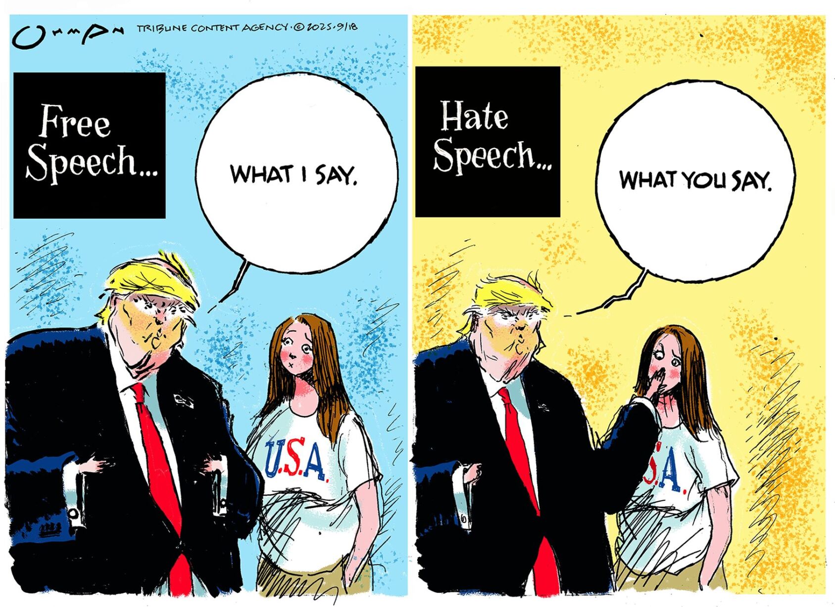 Editorial Cartoon: Jack Ohman (Sept. 20, 2025) | Cartoons | union ...