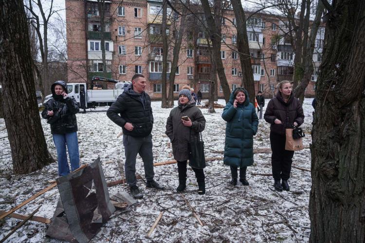 Photos show the destruction after Russia's latest attacks on Kyiv ...