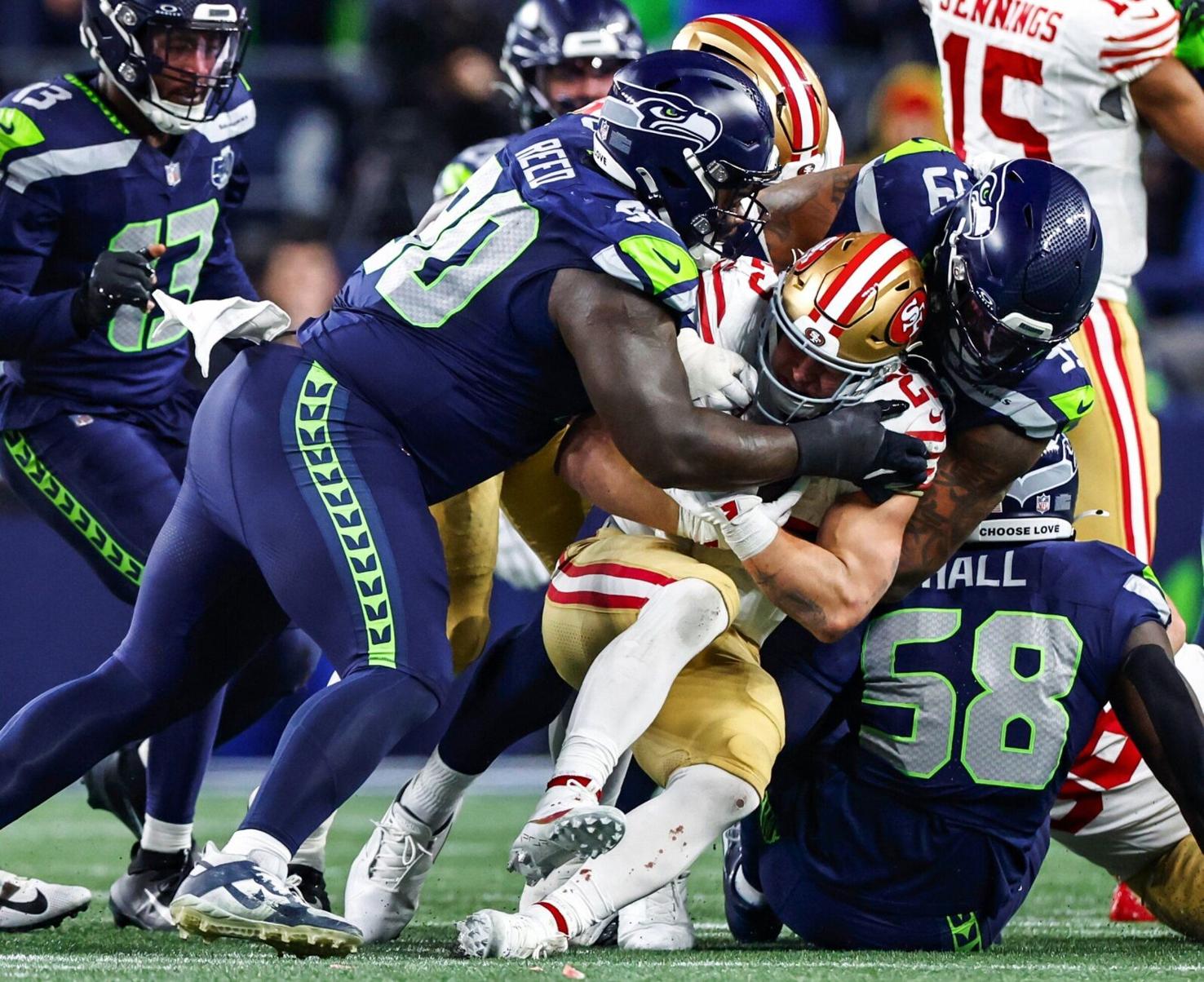 Seahawks’ ‘Dark Side’ defense shines bright in filthy showing vs. 49ers ...