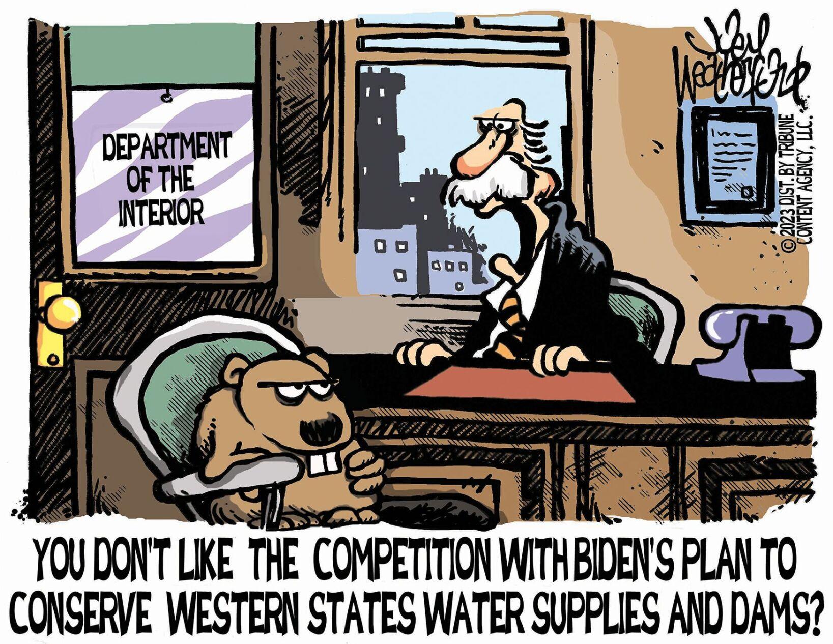 Editorial Cartoon: Joey Weatherford (Nov. 9, 2023) | Cartoons | union ...