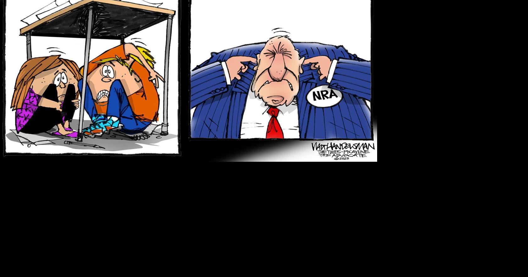 Editorial Cartoon: Walt Handelsman (March 31, 2023) | Cartoons | union ...