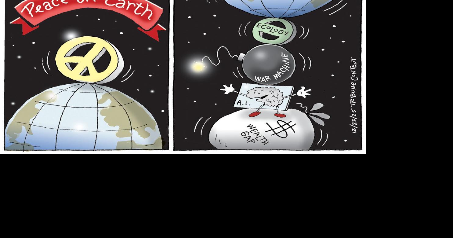 Editorial Cartoon: Joel Pett (Dec. 27, 2025) | Cartoons | union ...