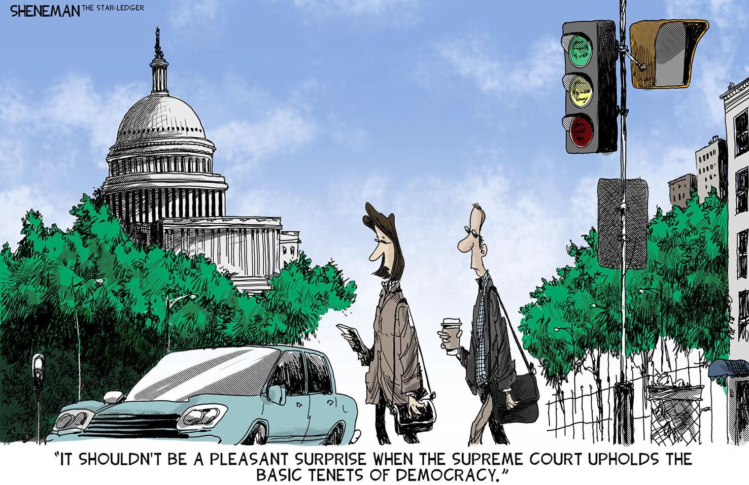 Editorial Cartoon: Drew Sheneman (June 29, 2023) | Cartoons | union ...