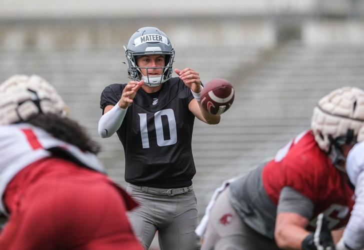 The pressure will be on WSU’s new QB John Mateer. He’s ready to embrace ...