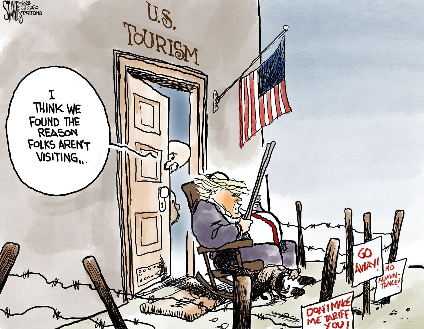 Editorial Cartoon: Scott Stantis (April 9, 2025) | Cartoons | union ...