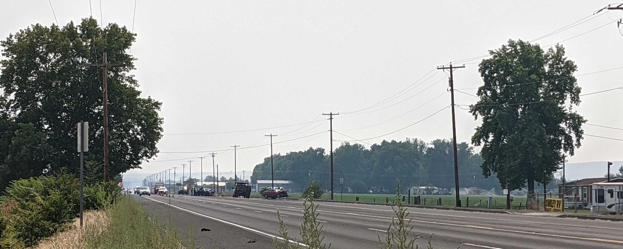 Highway 11 is now open north of Milton-Freewater after collision caused ...