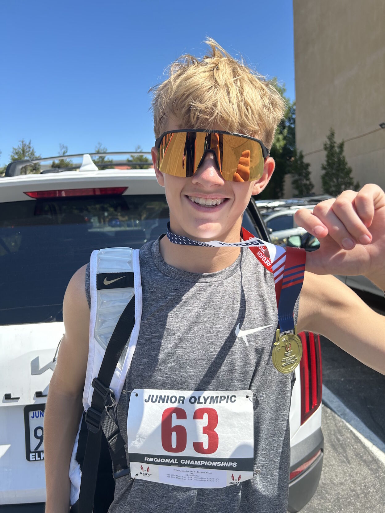 Sonora High freshman Landon Wilson to race the 3,000 meters at Junior ...