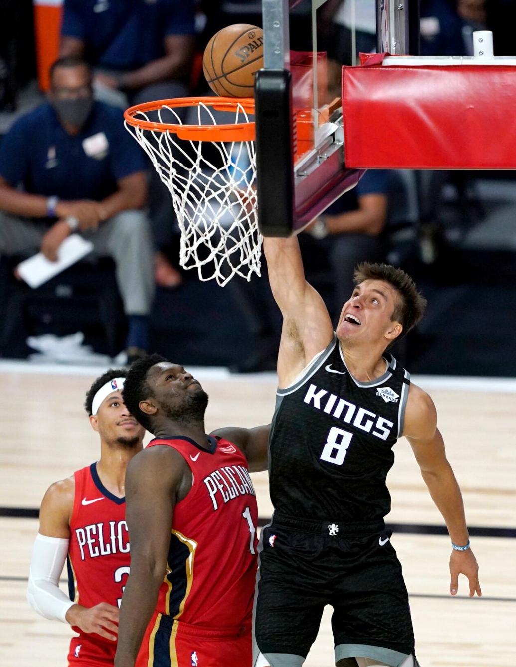 Bogdan Bogdanovic scores career-high 35 points, Kings beat Pelicans for ...