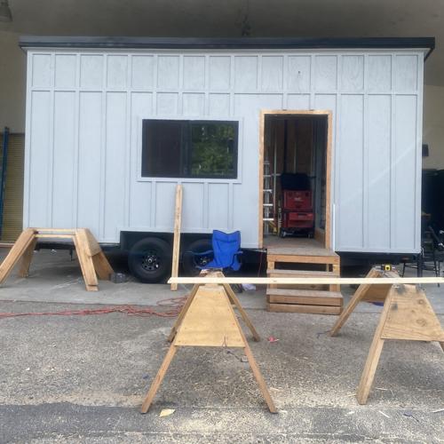 Construction students at Sonora High build trailer-mounted tiny home ...