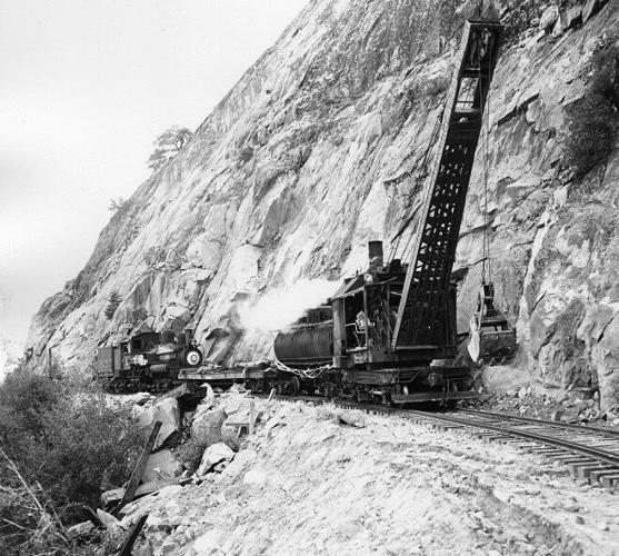 A piece of local history, Pickering Lumber Corp. Crane No. 2, moves on ...
