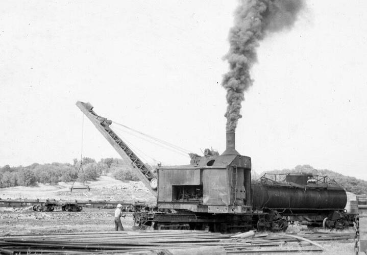 A piece of local history, Pickering Lumber Corp. Crane No. 2, moves on ...