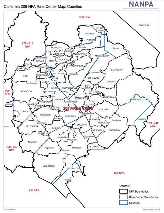 New 350 area code rolls out in Tuolumne, Calaveras counties | News ...