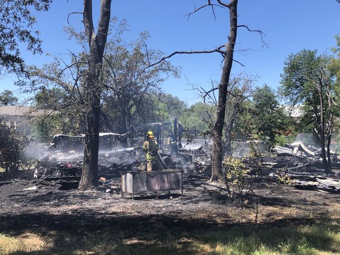 Fire destroys unoccupied house in Jamestown | News | uniondemocrat.com