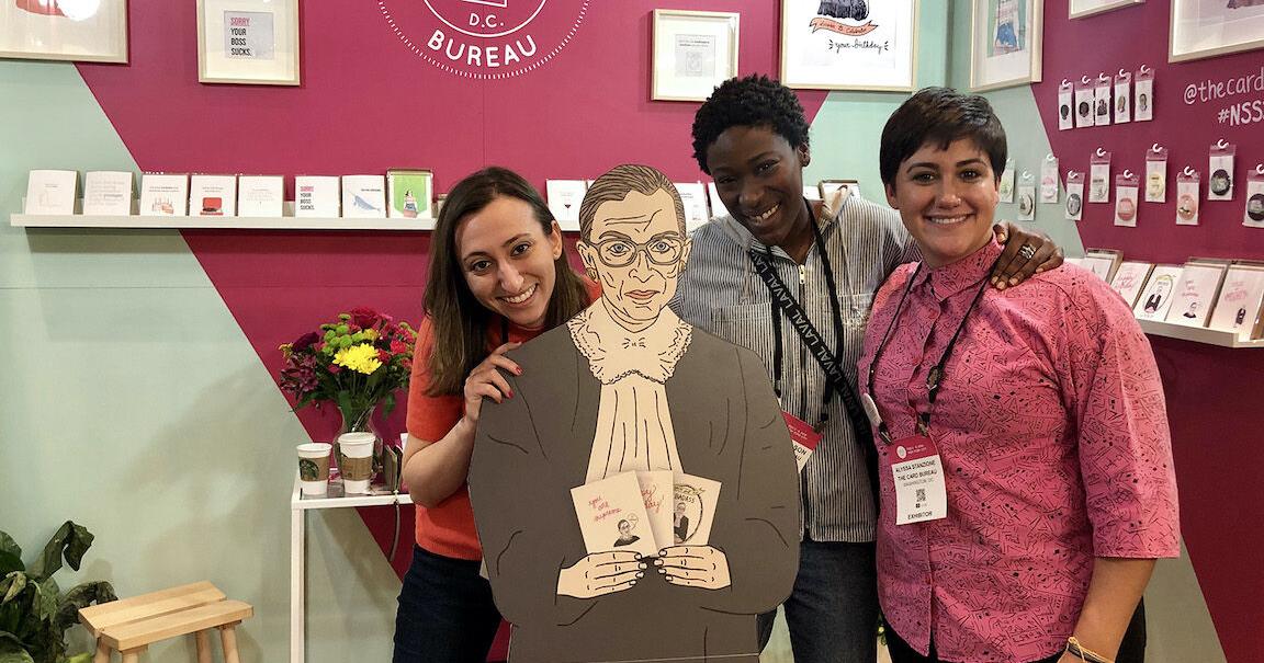 She was selling RBG greeting cards. Then she heard from RBG | Lifestyle ...