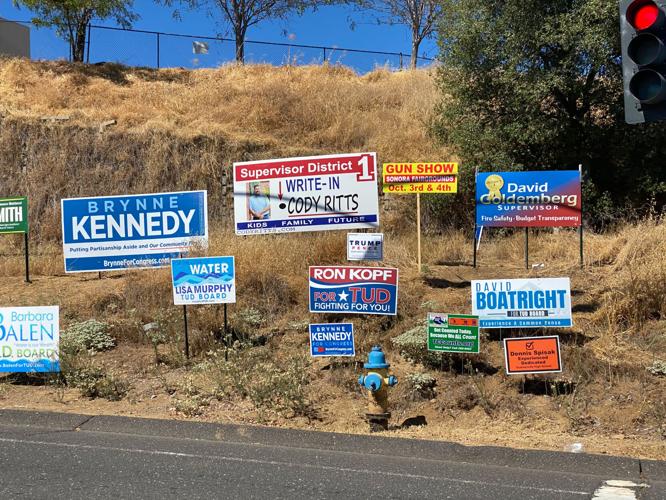 Political signs being vandalized, going missing in Tuolumne County ...