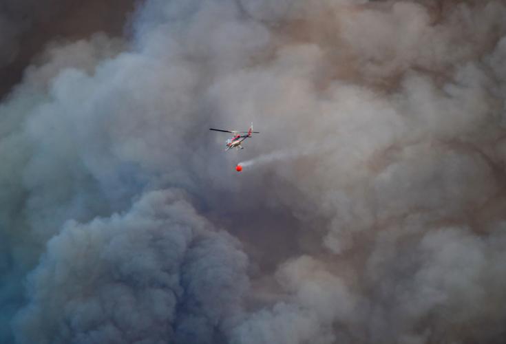 Pedro Fire at Tuolumne-Mariposa county line engulfs more than 2,700 ...