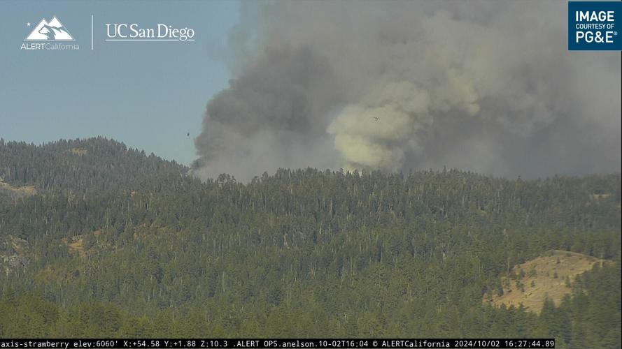 Peak Fire grows to 20 acres west of Herring Creek Reservoir | News ...