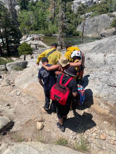 Firefighters rescue 2 injured hikers at Cleo’s Bath in Pinecrest on back-to-back days | News ...