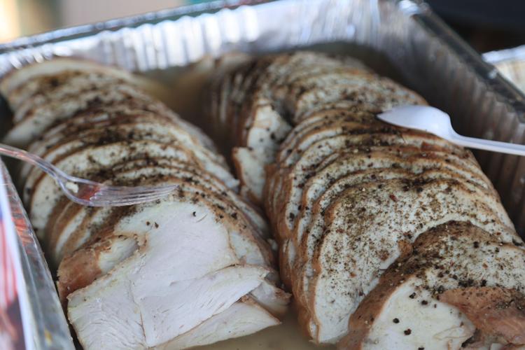 Unhoused people have a holiday feast courtesy of Chicken Ranch tribe ...