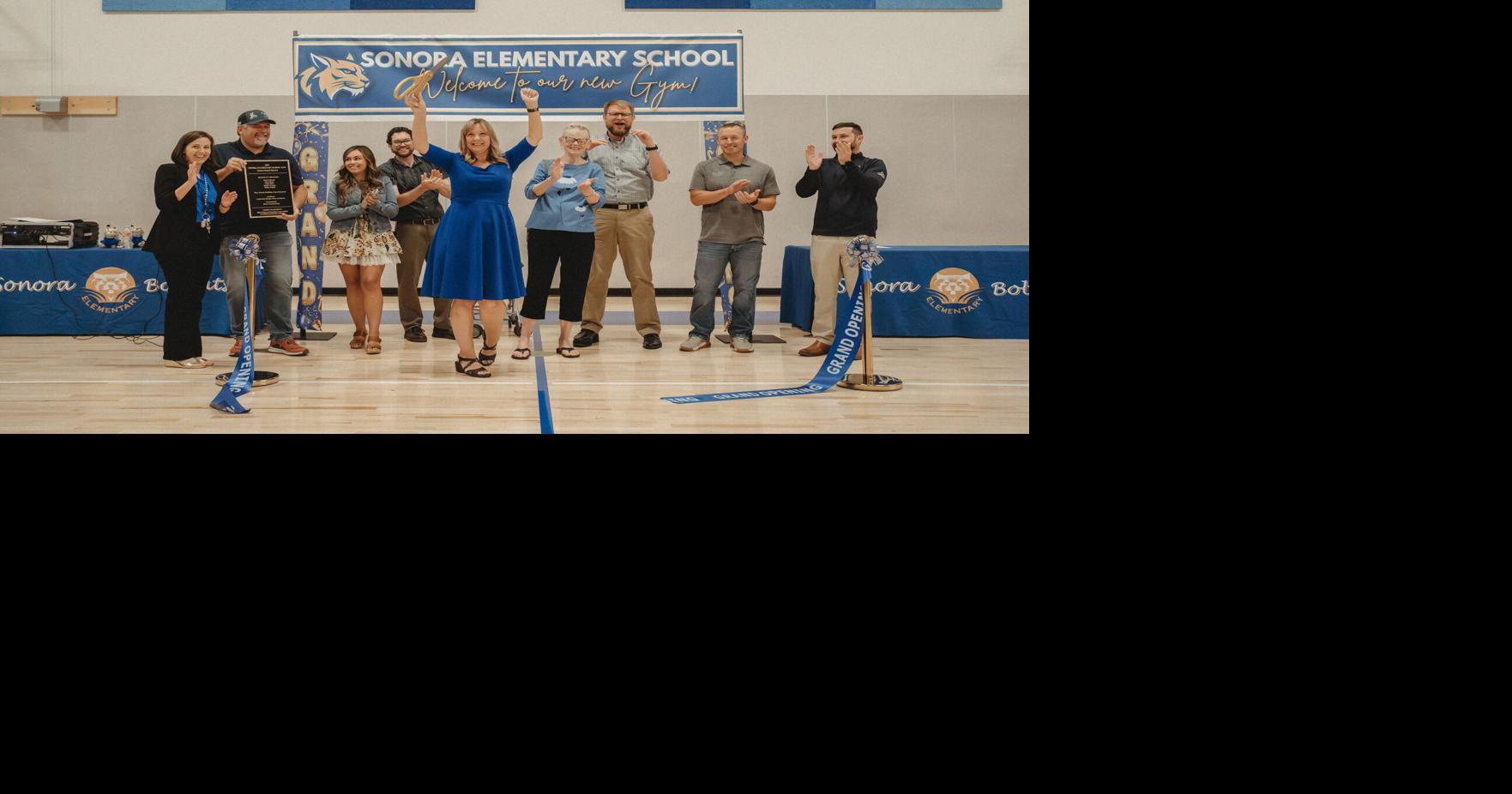 Sonora Elementary School celebrates opening of new $5M gym | News ...