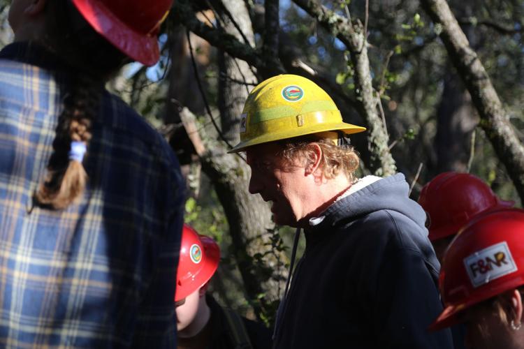 Students work to reduce fire fuels in forestry class at Columbia ...