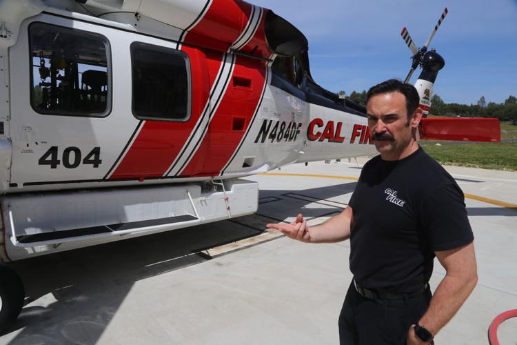 Fire Hawk helicopter ready for fire season at Columbia Air Attack Base ...
