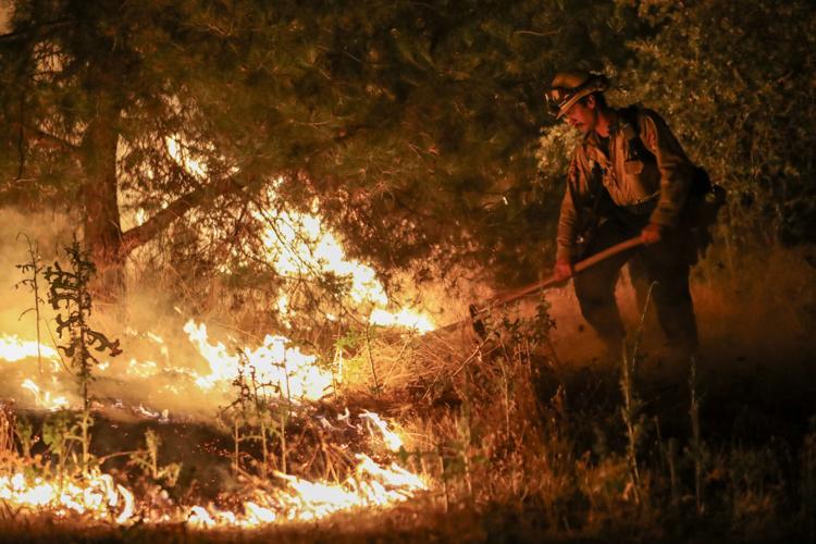 Aero Fire burns more than 5,400 acres, 3 structures | News ...