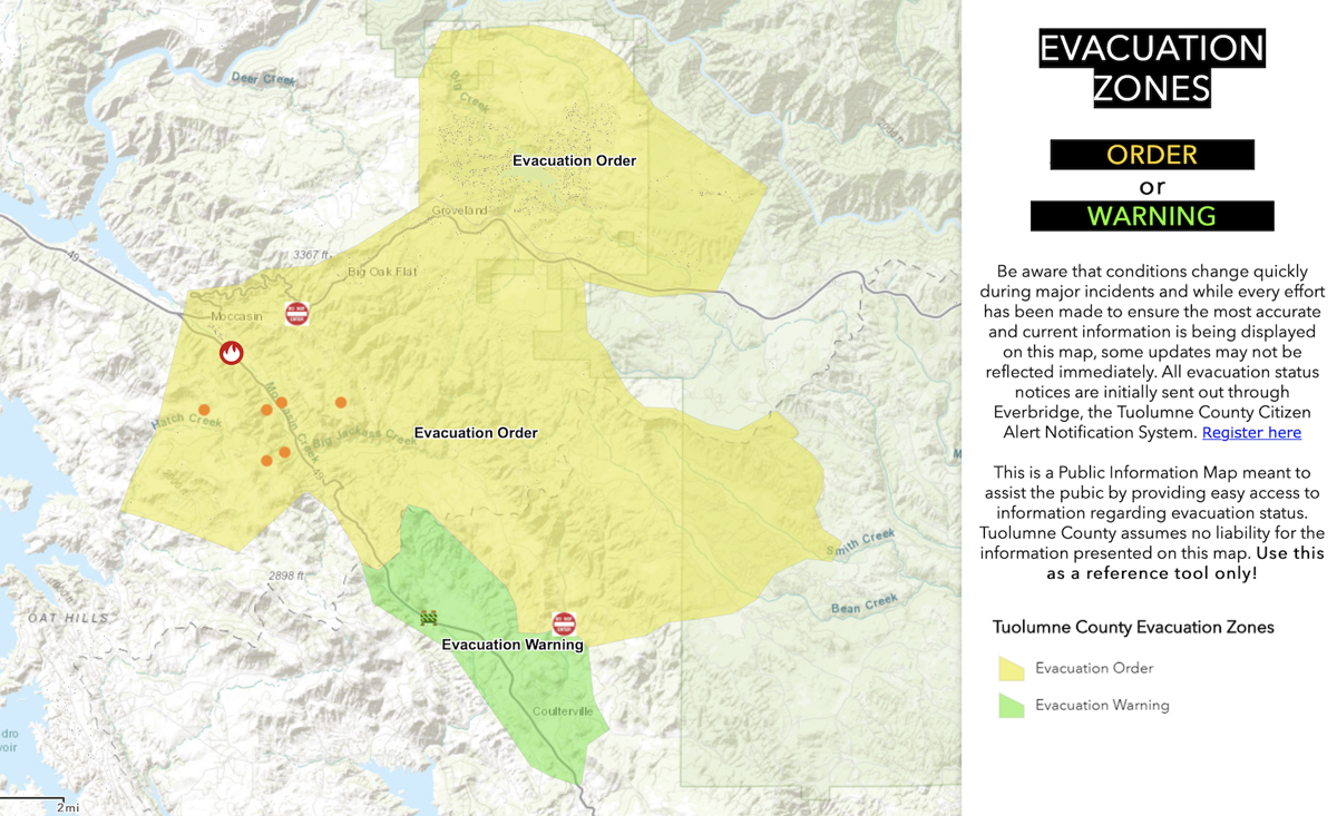 Moc Fire size increases to 2,800 acres, evacuations remain in effect ...