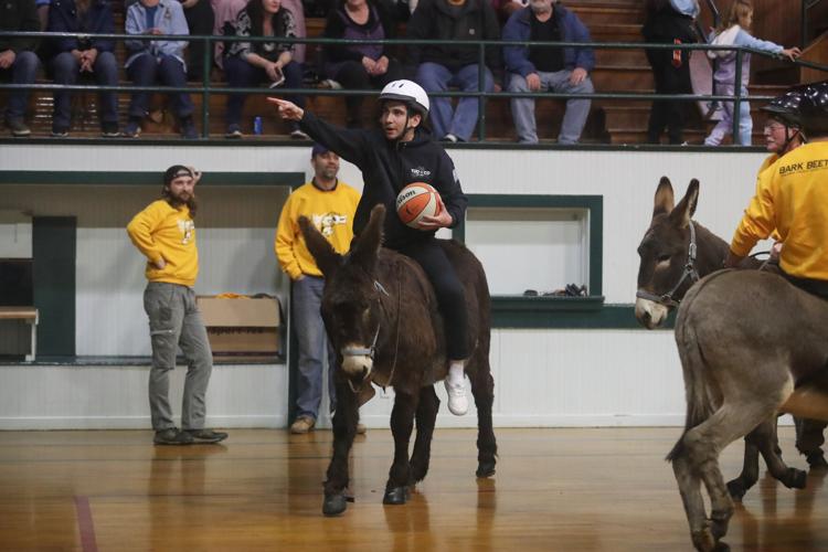 First donkey basketball event since 2019 raises $1K for Tuolumne Lumber ...