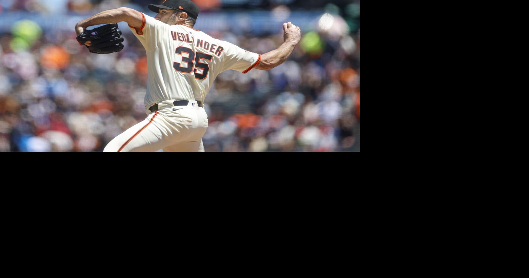 Verlander ends first half without win as SF Giants blown out by ...